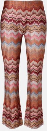 Missoni Schmale High-Rise-Hose