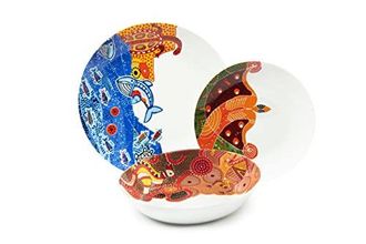 Excelsa Australian Service de vaisselle 18 pi&egrave;ces