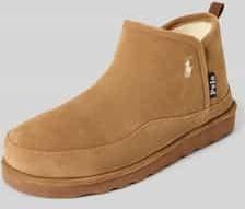 Polo Ralph Lauren Ankle Boots aus Wildleder mit Label-Stitching
