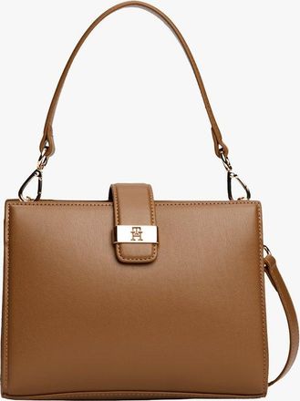 Tommy Hilfiger Sac port&eacute; main avec fermoir logo