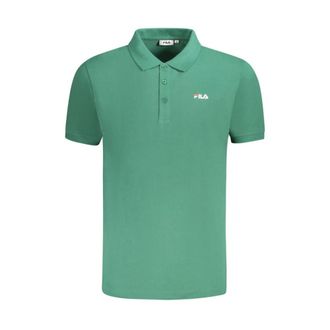 Fila Gr&uuml;nes Polo-Shirt mit Stickerei - - Tops - Herren - Gr&uuml;n - M