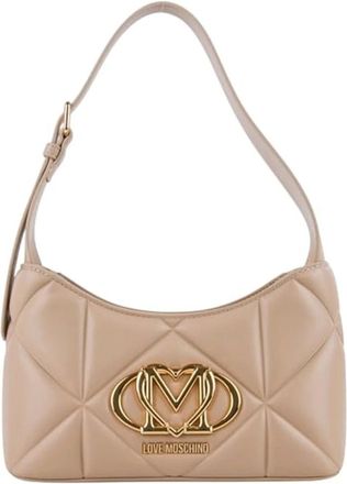 Love Moschino Femme, Sacs, Beige, Taille: ONE Size Sacs bandouli&egrave;re