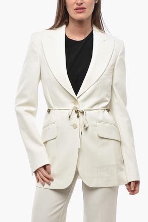 Stella McCartney Slim-Fit-Blazer aus Wollmischungstwill Stella McCartney