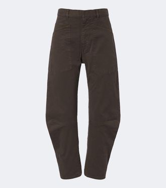 Nili Lotan Hose Shon aus Baumwoll-Twill