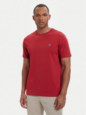 GANT T-Shirt Shield 2003184 Rot Regular Fit