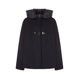 Fay Cape &agrave; brandebourg - Femme - Vestes - Noir - Taille: 40 FR