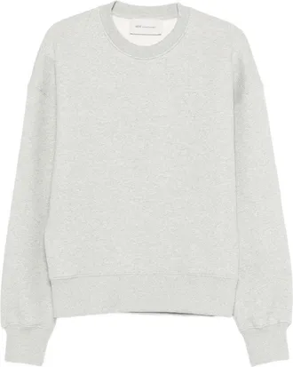 Ami Sweatshirt With Tonal Embossed Big Ami de Coeur