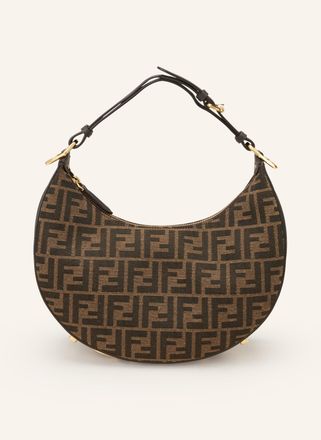 Fendi Schultertasche Fendigraphy Small braun