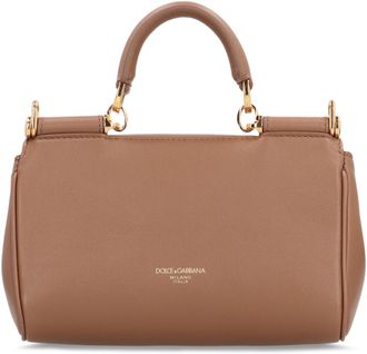 Dolce & Gabbana Top Handle Bag - Brown
