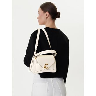 Coccinelle Handtasche Coccinelle SSK Coccinelle C-ME E1 SSK 18 02 01 Creme