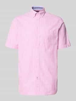 Christian Berg Regular Fit Freizeithemd mit Brusttasche
