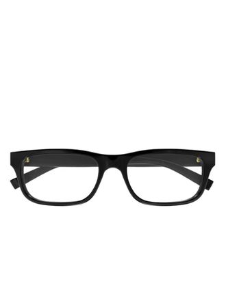 Gucci lunettes de vue à monture rectangulaire - Noir