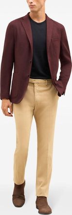 Boglioli Schmale Comfort Chino - Nude