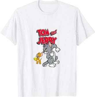 Tom & Jerry Tom und Jerry Cheese Graphic PAPL2340 T-Shirt