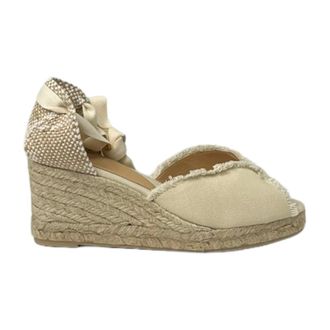 Castaner Brianda Keilabsatz-Sandaletten - - Shoes - Damen - Beige - 40 EU