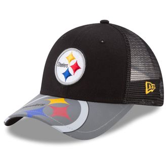 New Era Trucker Snapback Cap Reflect Pittsburgh Steelers