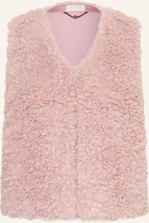 Cat Noir Catnoir Kunstfell-Weste rosa