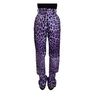 Dolce & Gabbana Wide Hosen - - Trousers - Damen - Mehrfarbig - S