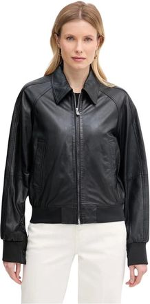 Pinko Pinko, Femme, Vestes, Noir, Taille: 40 FR Barbra Bomber