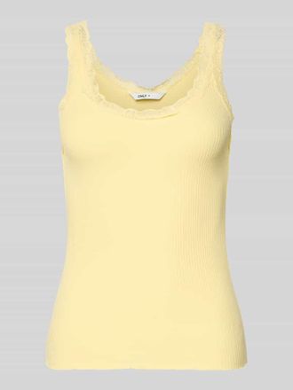 Only Slim Fit Tank Top aus Bio-Baumwoll-Mix Modell SARA