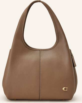 Coach Beuteltasche Lana braun