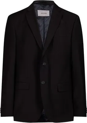 Pierre Cardin Blazer uni en laine vierge m&eacute;lang&eacute;e