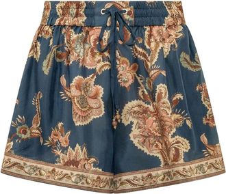 Zimmermann Damen, Shorts, Blau, MGr&ouml;&szlig;e