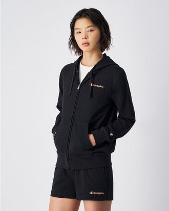 Champion Kapuzensweatshirt aus Baumwolle und Polyester, erh&auml;ltlich in den Gr&ouml;&szlig;en XS bis XL