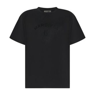 Maison Margiela 6 T-Shirt - - Tops - Herren - Schwarzk - L