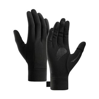 Generic Gants dhiver pour &eacute;cran tactile pour femme avec doublure en polaire thermique pour &eacute;cran tactile - Gants chauds pour femme - Moufles pour femme - Cade