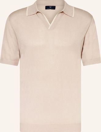 Strokesman's Strokesmans Strick-Poloshirt beige