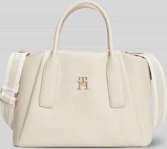 Tommy Hilfiger Henkeltasche mit Logo-Applikation und abnehmbaren Schulterriemen