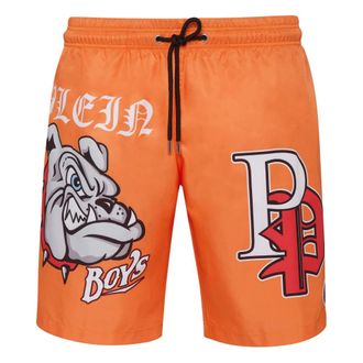 Philipp Plein Herren, Bademode, Orange, 2XLGr&ouml;&szlig;e