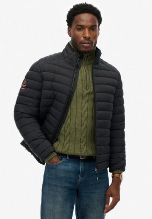 Superdry Steppjacke FUJI LITE PADDED JACKET mit Obermaterial aus Nylon, Regular Fit, in normaler L&auml;nge