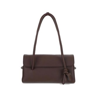 Jacquemus Knot-detail Pebbled Leather Tote Bag