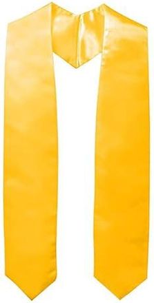 Generico &Eacute;tole De Graduation &Eacute;tudiant &Eacute;l&eacute;gant - &Eacute;tole DHonneur Pour Les Dipl&ocirc;m&eacute;s En Satin Couleur Unie | 62in Pour Lobtention Du Dipl&ocirc;me Unisexe | &Eacute;tole Souple
