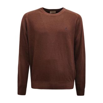 Brooksfield Wollpullover Made in Italy - - Knitwear - Herren - Braun - 3XL