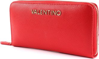 Valentino Divina Zip Around Wallet Rosso