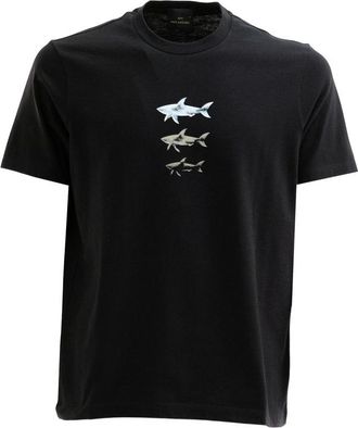 Paul & Shark Shark-print T-shirt