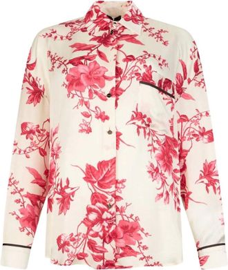 Liu Jo Femme, Blouses et Chemises, Rose, Taille: 40 FR Chemises