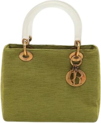 Dior Lady Tote doccasion - Femme - Pre-owned - Vert - Taille: ONE Size