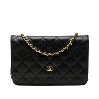 Chanel Pre-owned Wallet on Chain - - Pre-owned - Damen - Schwarzk - ONE SIZE