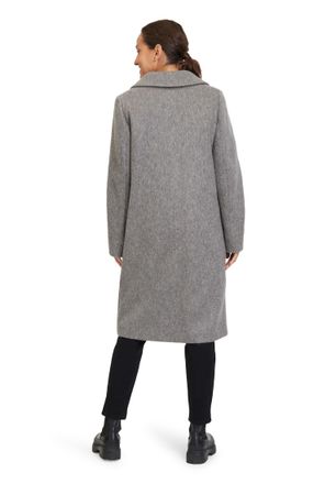 Gil Bret Damen 9429/6132 Mantel Wolle, 7714 Taupe Melange, 44 EU