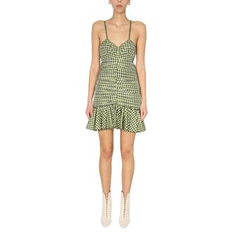 Philosophy di Lorenzo Serafini Mini Vichy Taffett&agrave; Kleid - - Dresses - Damen - Mehrfarbig - S