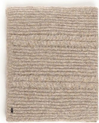 Fay Femme, Accessoires, Beige, Taille: 2XS Alpaca Blend Knit Scarf