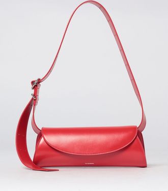 Jil Sander Sac Bandouli&egrave;re JIL SANDER Femme couleur Rouge