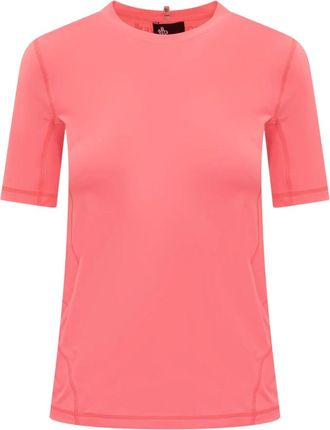 Moncler Femme, Sport, Rose, Taille: 42 FR Short Sleeve T-Shirt