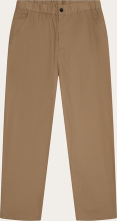 Knowledge Cotton Apparel Herren vegan Hose Storm Relaxed Vent Ripstop 90 Tuffet Braun