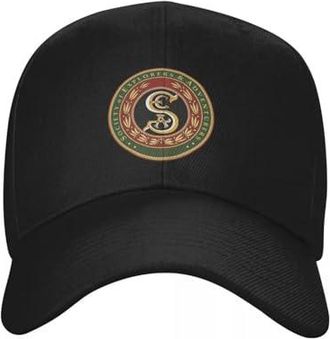Generic Casquette de baseball d&eacute;contract&eacute;e classique r&eacute;tro Cowboy Golf Unisexe Rock Hip Hop R&eacute;glable Femme Homme Camionnier Mode Imprim&eacute; Plage Cr&egrave;me Solaire C
