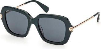 Max Mara Lunettes de soleil Mm0213 - Femme - Accessoires - Vert - Taille: 51 MM